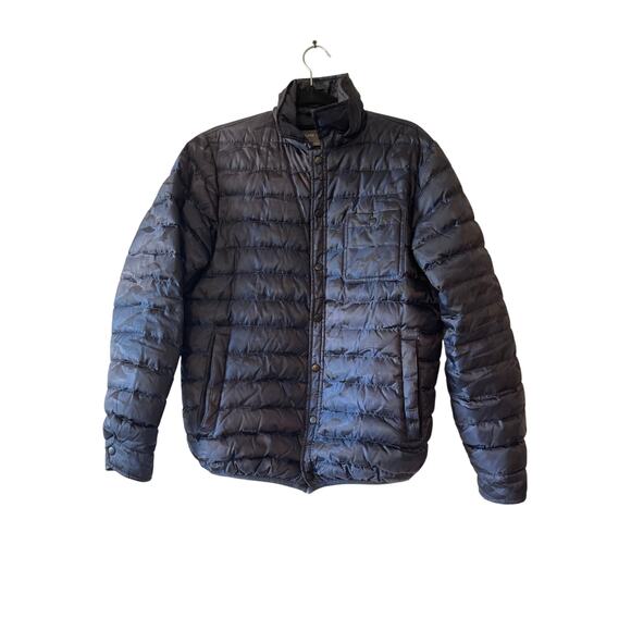 Slate & Stone | Jackets & Coats | Slate Stone Blue Camo Print Feather ...
